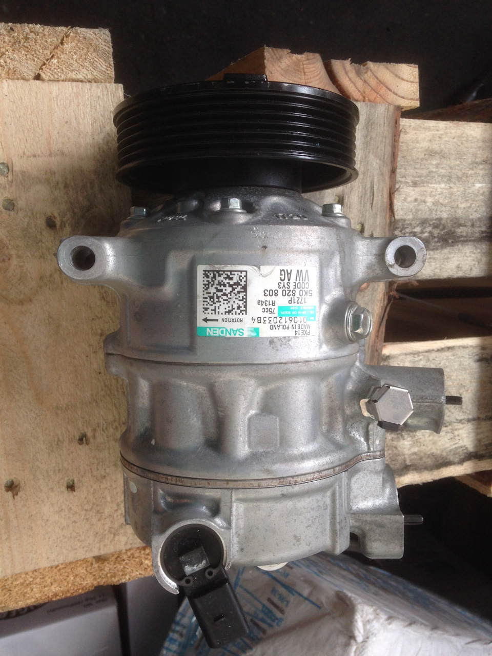 5K0820803 Компрессор, кондиционер VAG | Запчасти на DRIVE2