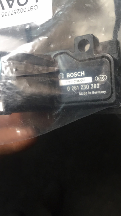 0261230293 Датчик давления и температуры BOSCH | Запчасти на DRIVE2