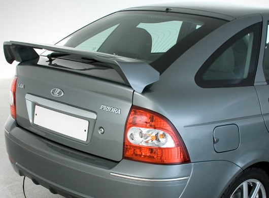 Спойлер — Lada Приора хэтчбек, 1,6 л, 2009 года | тюнинг | DRIVE2