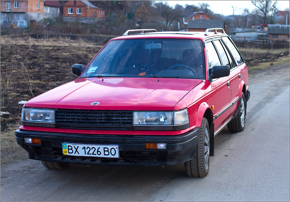 Небольшая фотосессия — Nissan Bluebird (U11), 2 л, 1987 года ...