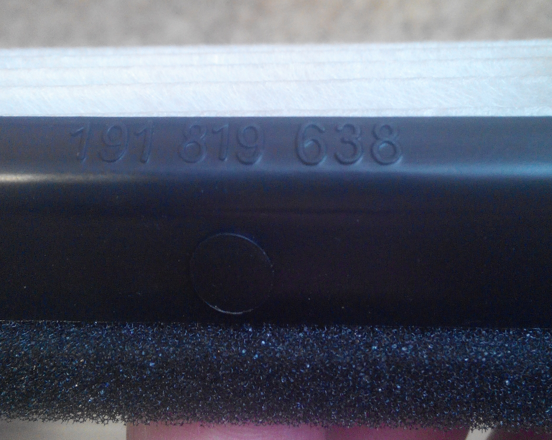 [76] Фильтр салона от Cherry (оригинал от VAG) — Volkswagen Golf Mk2, 1 ...