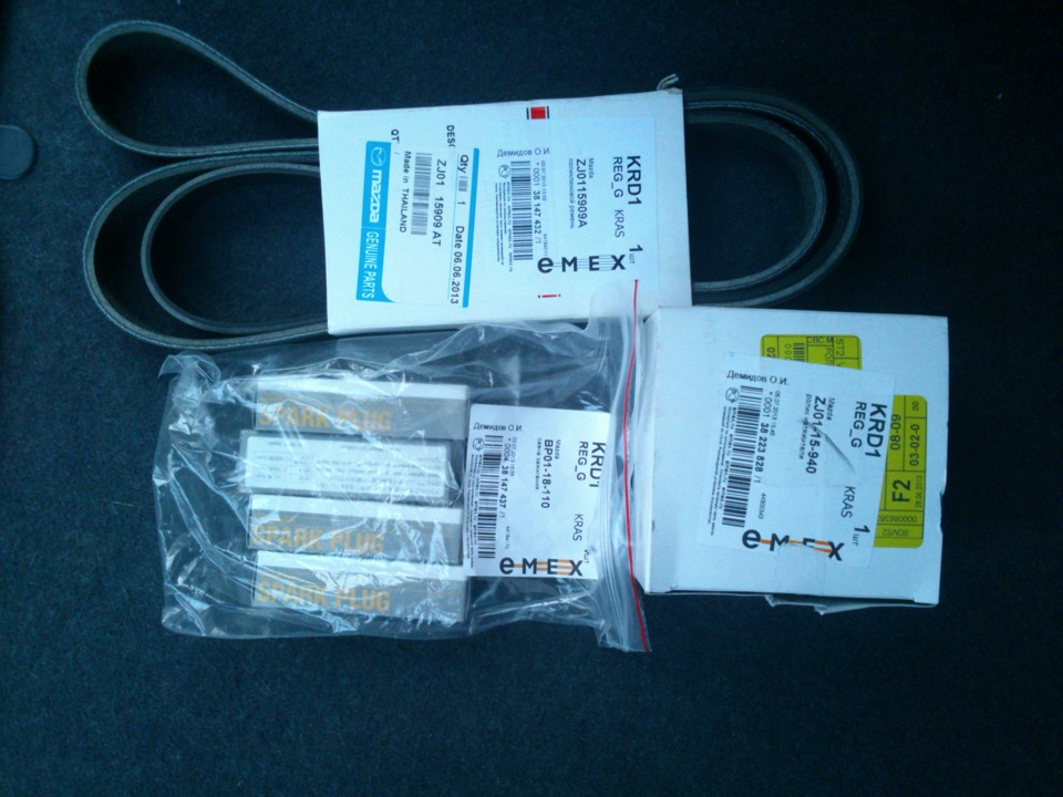 к полету почти готова — Mazda Demio (2G), 1,5 л, 2004 года | своими ...