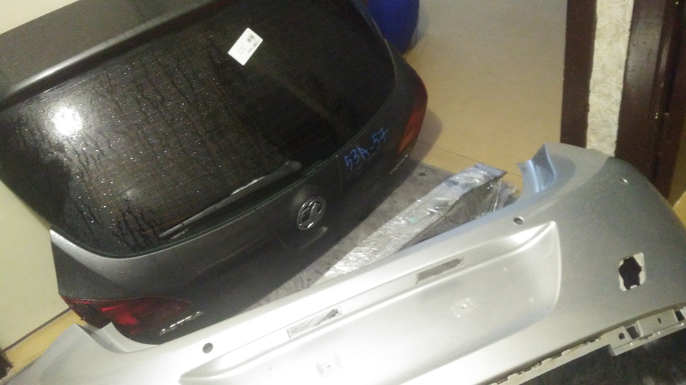 Начало восстановления после ДТП — Opel Astra J, 1,6 л, 2012 года ...