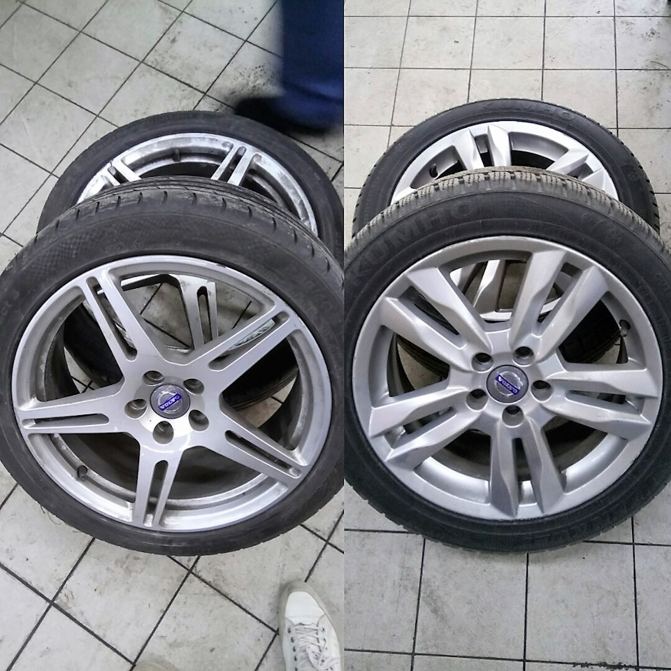 Volvo Ymir (R18)+Hankook Ventus V12 EVO — Volvo S60 (2G), 1,6 л, 2012 ...