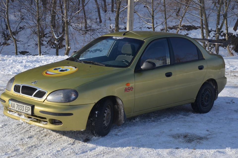 пофоткались нормальним фотоапаратом. — Daewoo Lanos, 1,5 л, 2007 года ...