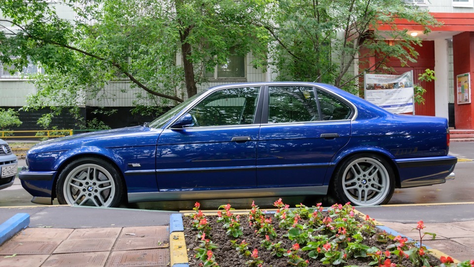 #16 Будем краситься ! Выбор цвета ! — BMW 5 series (E34), 2 л, 1992 ...