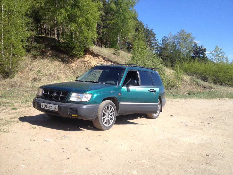В своей стихии. — Subaru Forester (SF), 2 л, 1998 года | фотография ...