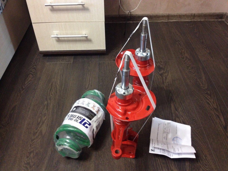 Стойки и Пружины Techno Ressor — Lada Приора седан, 1,6 л, 2008 года | своими руками | DRIVE2