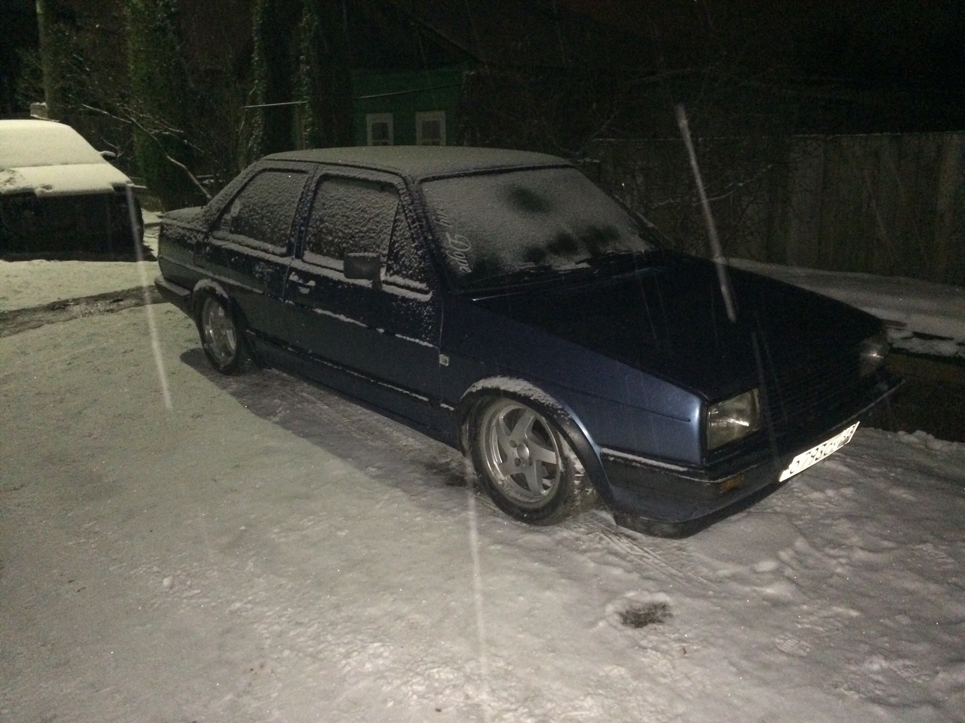 WORK CARVING STARK II R15 6,5 j ET 32 4x100 — Volkswagen Jetta II, 1,6 ...