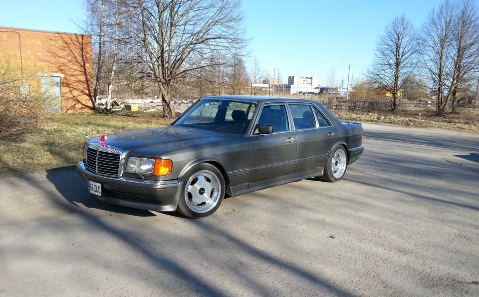 Таким его буду помнить — Mercedes-Benz S-Class (W126), 5,6 л, 1990 года ...