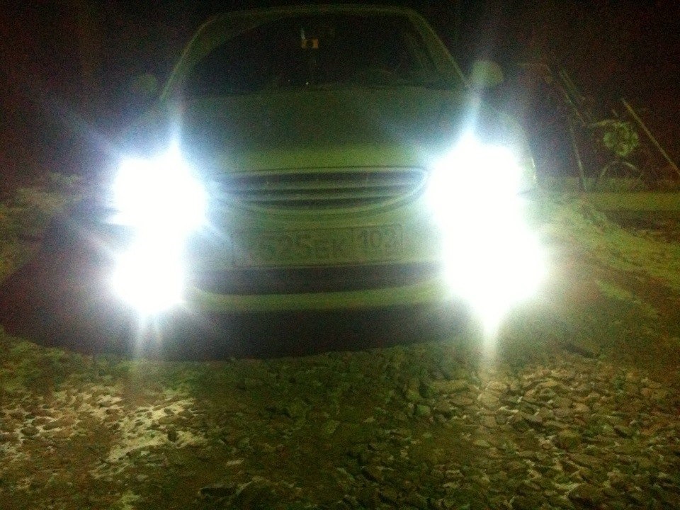 ДХО из ПТФ — Hyundai Accent (2G), 1,5 л, 2005 года | электроника | DRIVE2