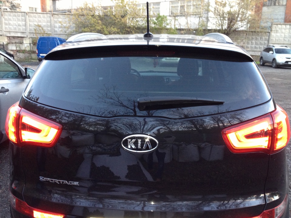 Замена задних фонарей на фонари BMW-Style — KIA Sportage (3G), 2 л ...
