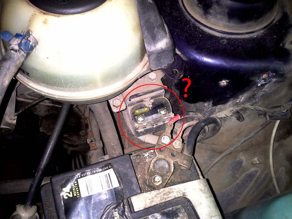 Дополнительный предохранитель? — Volkswagen Golf Mk3, 1,8 л, 1996 года ...