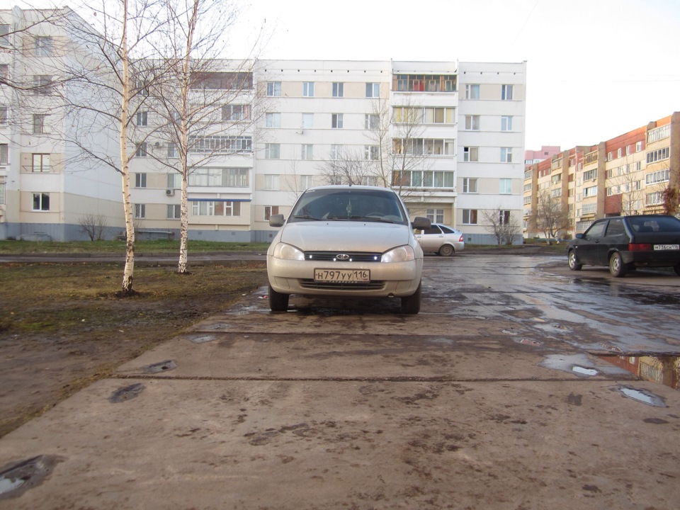 Ультраяркие световые ходовые огни стробоскопы — Lada Калина Хэтчбек (1G ...