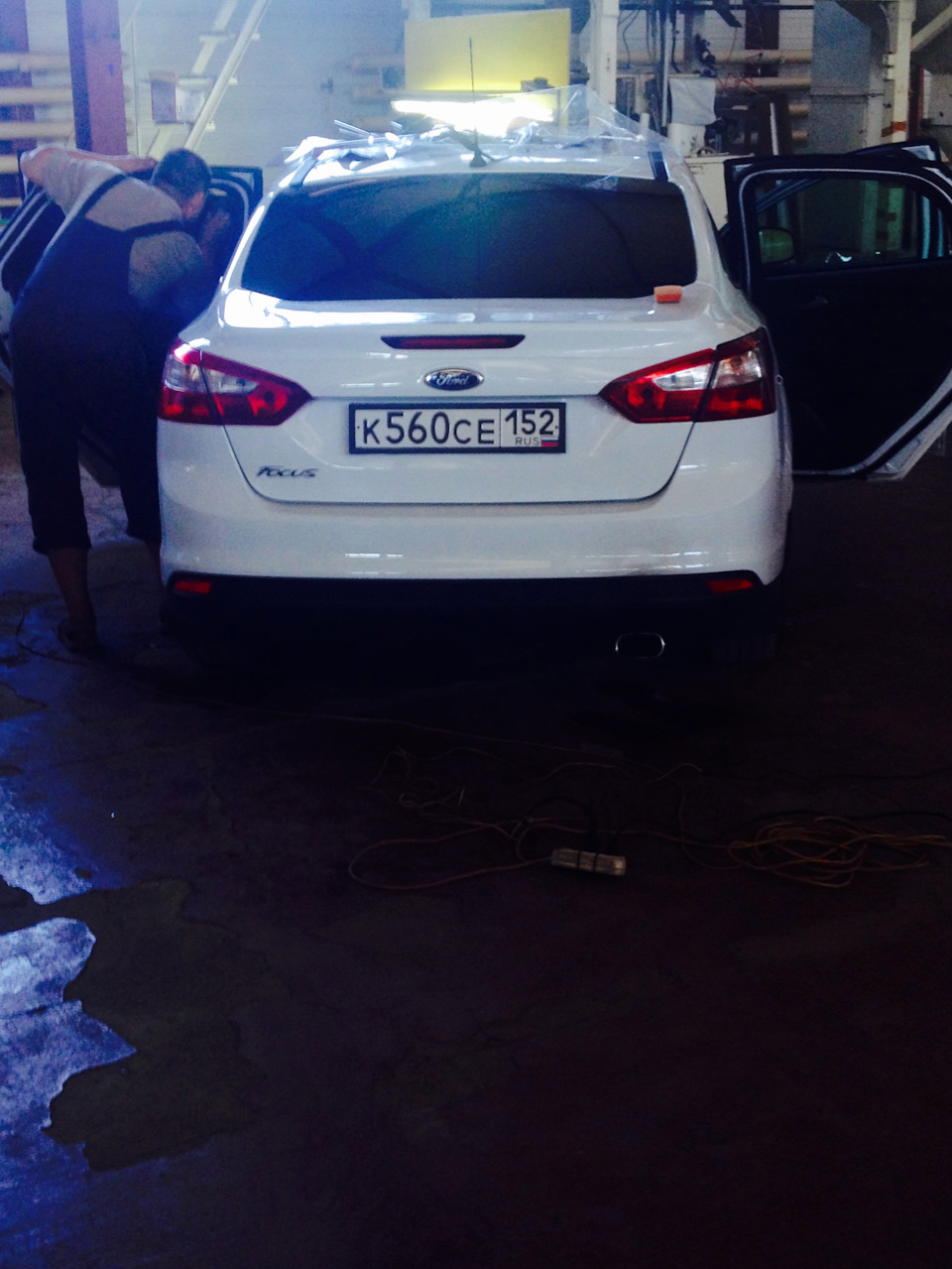 тонировка — Ford Focus Sedan III, 1,6 л, 2012 года | тюнинг | DRIVE2