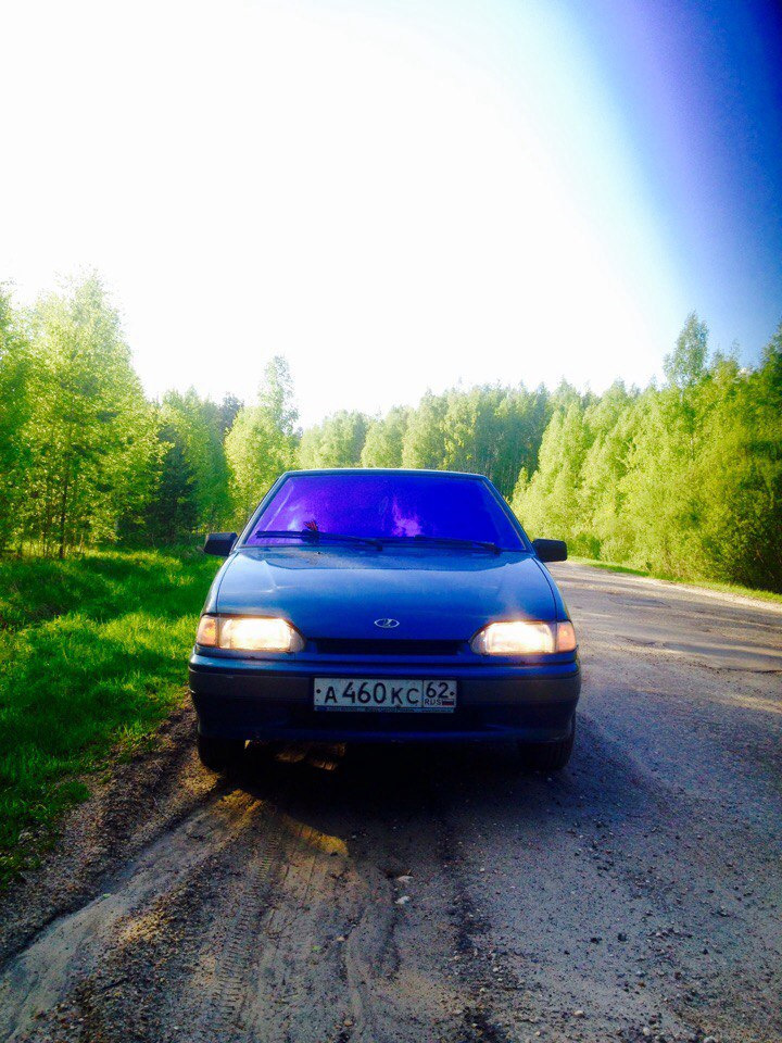 Атермалка на лоб — Lada 2114, 1,5 л, 2004 года | тюнинг | DRIVE2