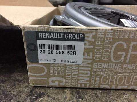 302055852R Сцепление комплект RENAULT | Запчасти на DRIVE2