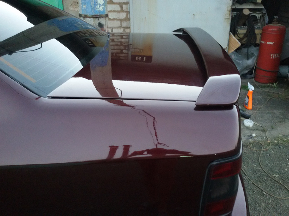 Спойлер — Ford Scorpio I, 2 л, 1992 года | тюнинг | DRIVE2