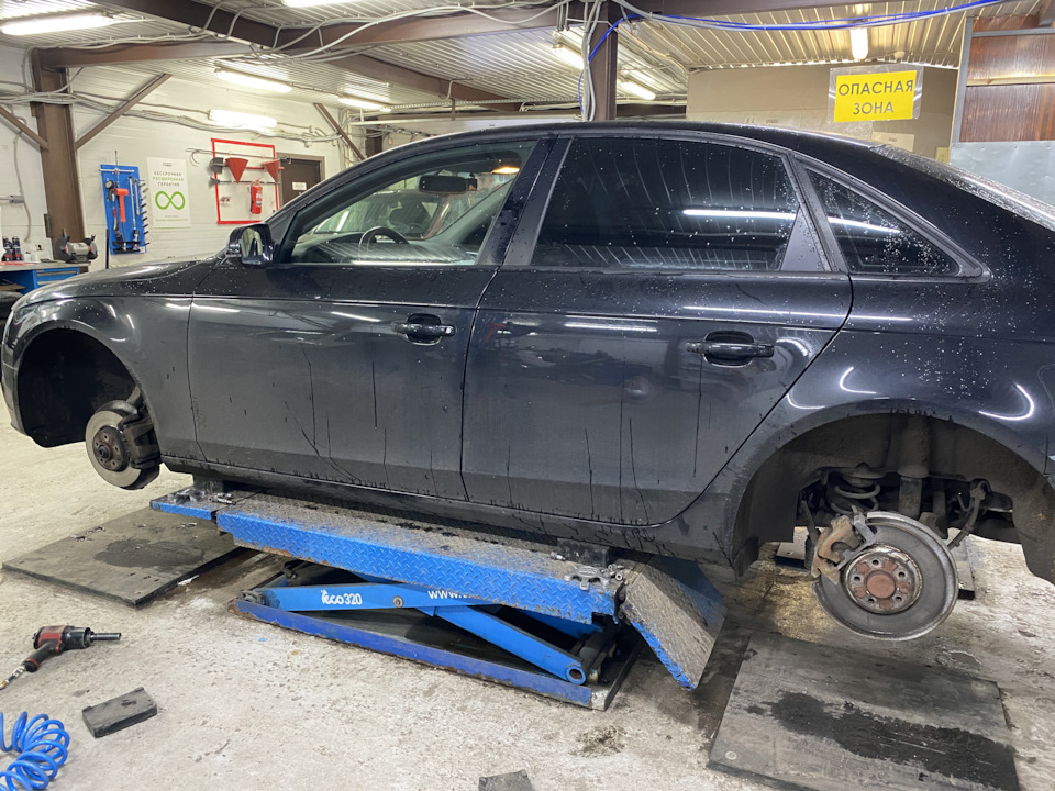 Новые зимние шины — Audi A4 (B8), 1,8 л, 2013 года | шины | DRIVE2