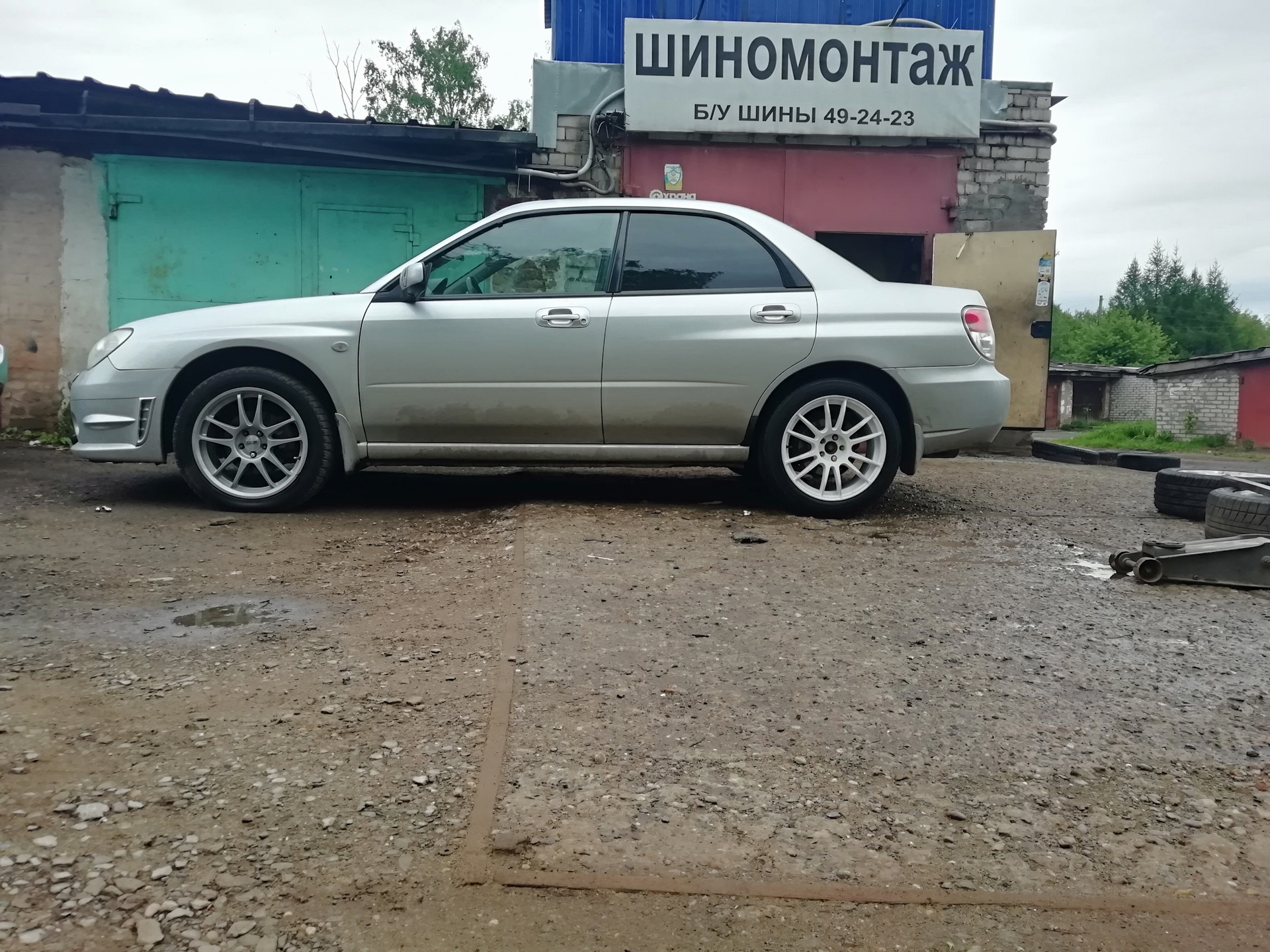 Примерка дисков v2.0 — Subaru Impreza (GD/GG), 2 л, 2007 года ...