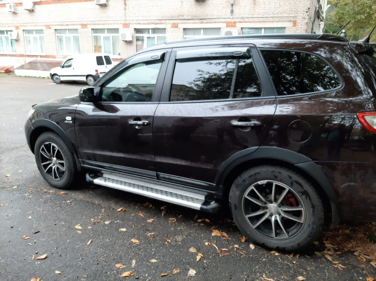 Накладки на Арки Santa Fe New часть IV — Hyundai Santa Fe (2G), 2,7 л ...