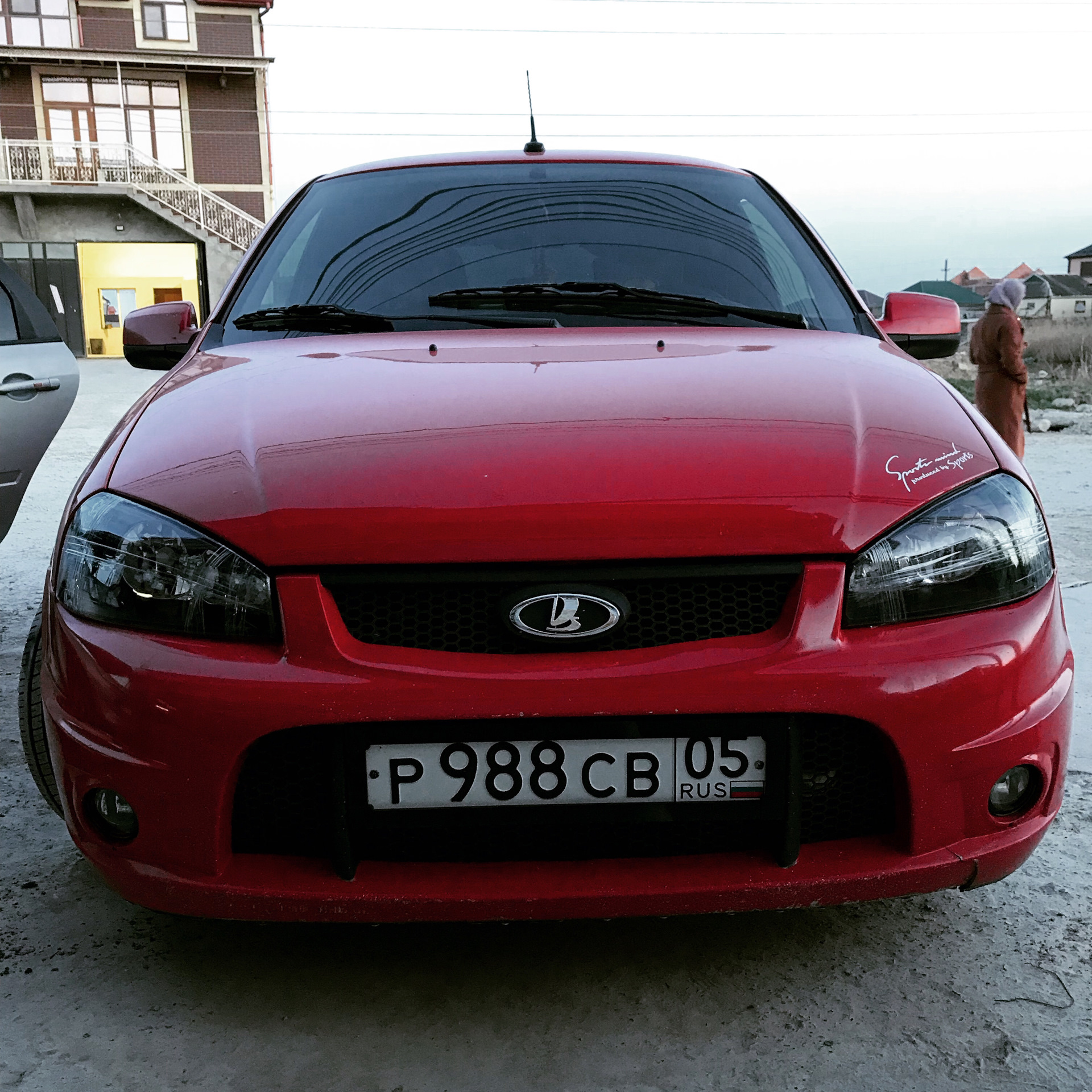 Покраска очков в чёрный. Замена стёкл. — Lada Калина Спорт (1G), 1,6 л ...