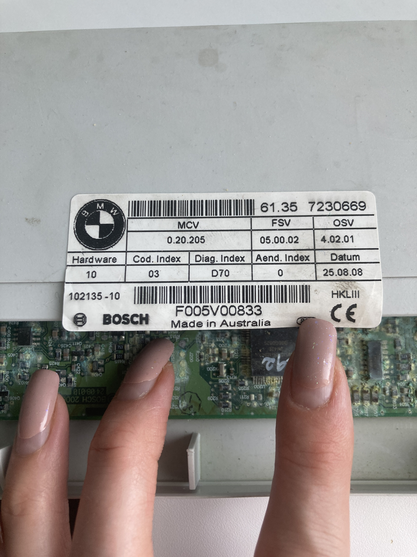 замена блока управления багажником — BMW X5 (E70), 3 л, 2008 года ...