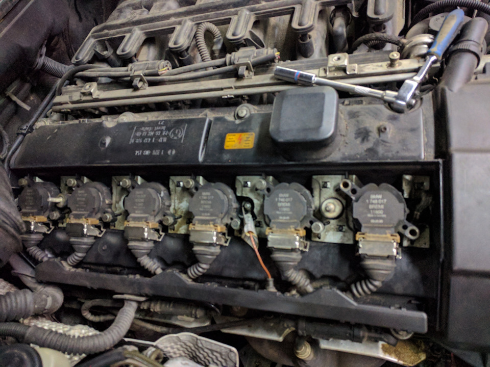 M52B28TU Контрактный двигатель 2.8 286S2 BMW 7 E38 728 1995-2001 BMW ...