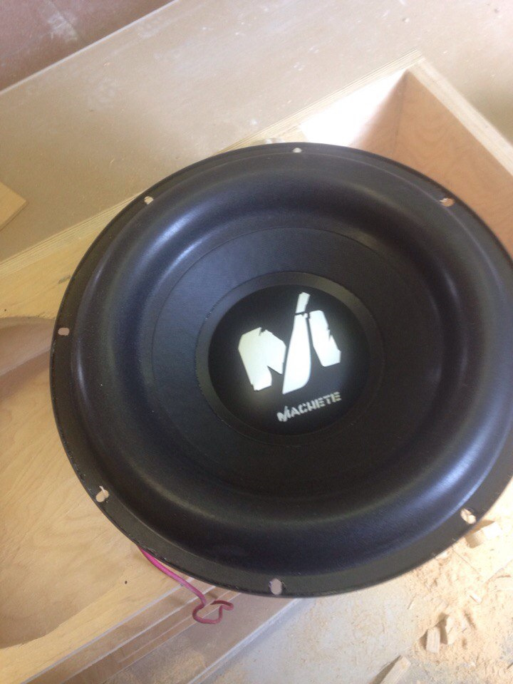 # новый саб. Alphard machete m12d2. Kicx qs.1.350 часть 2. — Lada 2114, 1,6 л, 2009 года ...