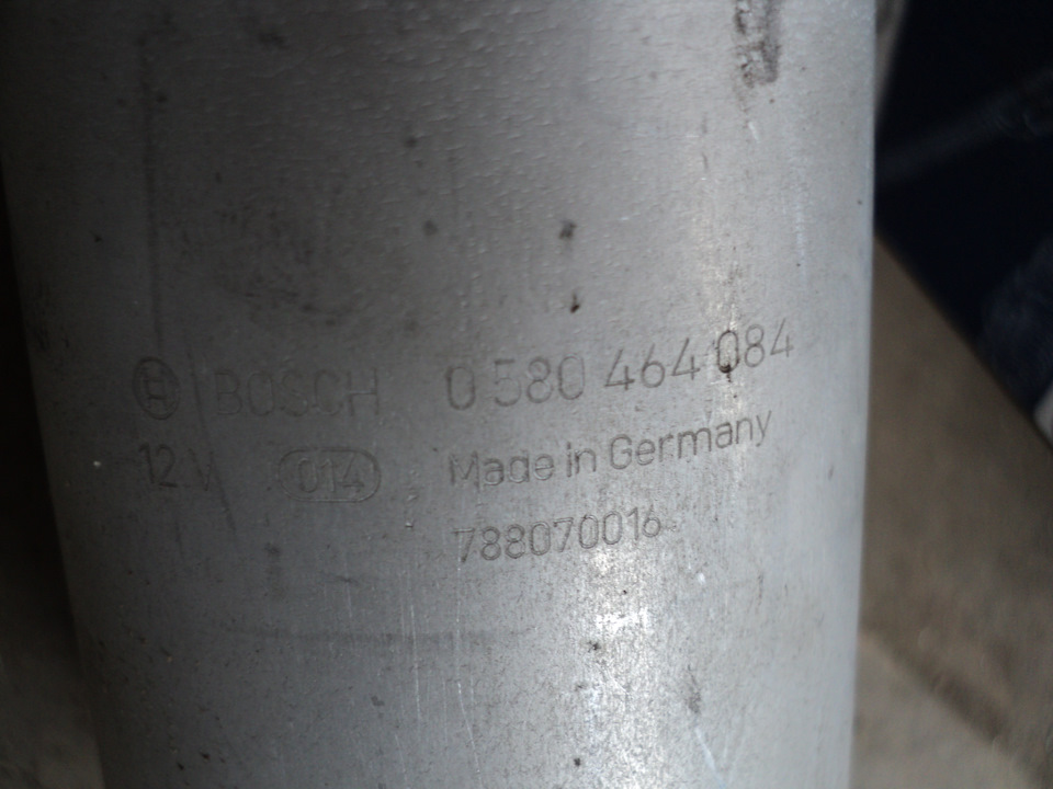 0580464084 Топливный насос BOSCH | Запчасти на DRIVE2