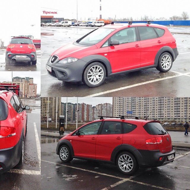 Первые две недели на Bilstein B14 PSS — SEAT Altea Freetrack, 2 л ...