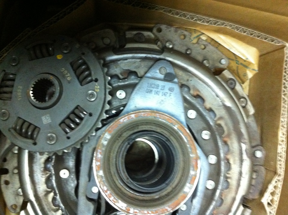 Замена сцепления по гарантии в DSG7 — Skoda Octavia A5 Mk2, 1,8 л, 2011 ...