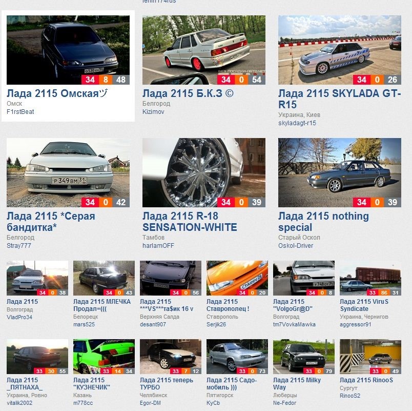 50® ДРАЙВ 34 — Lada 2115, 1,5 л, 2007 года | рейтинг и продвижение | DRIVE2