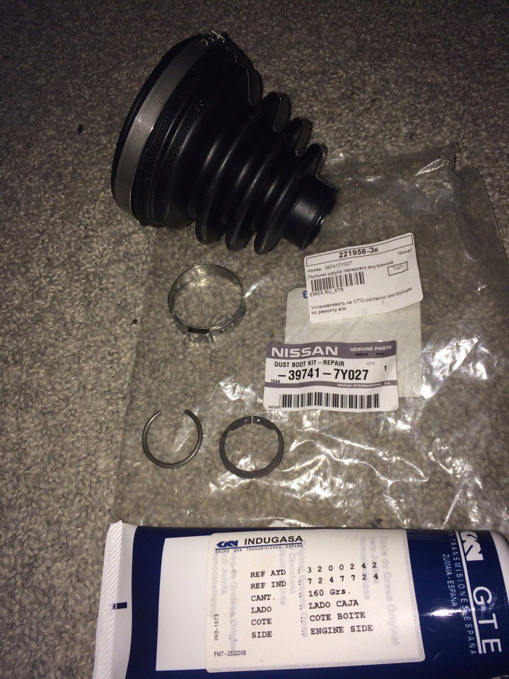 Пыльник внутреннего шруса(трипоида), корректор фар. — Nissan Pathfinder ...