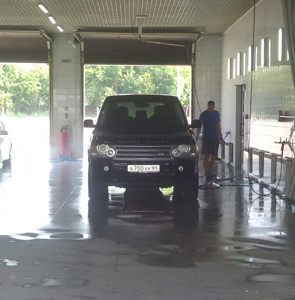Дилинь дилинь, air/hdc. — Land Rover Range Rover (3G), 4,4 л, 2005 года ...