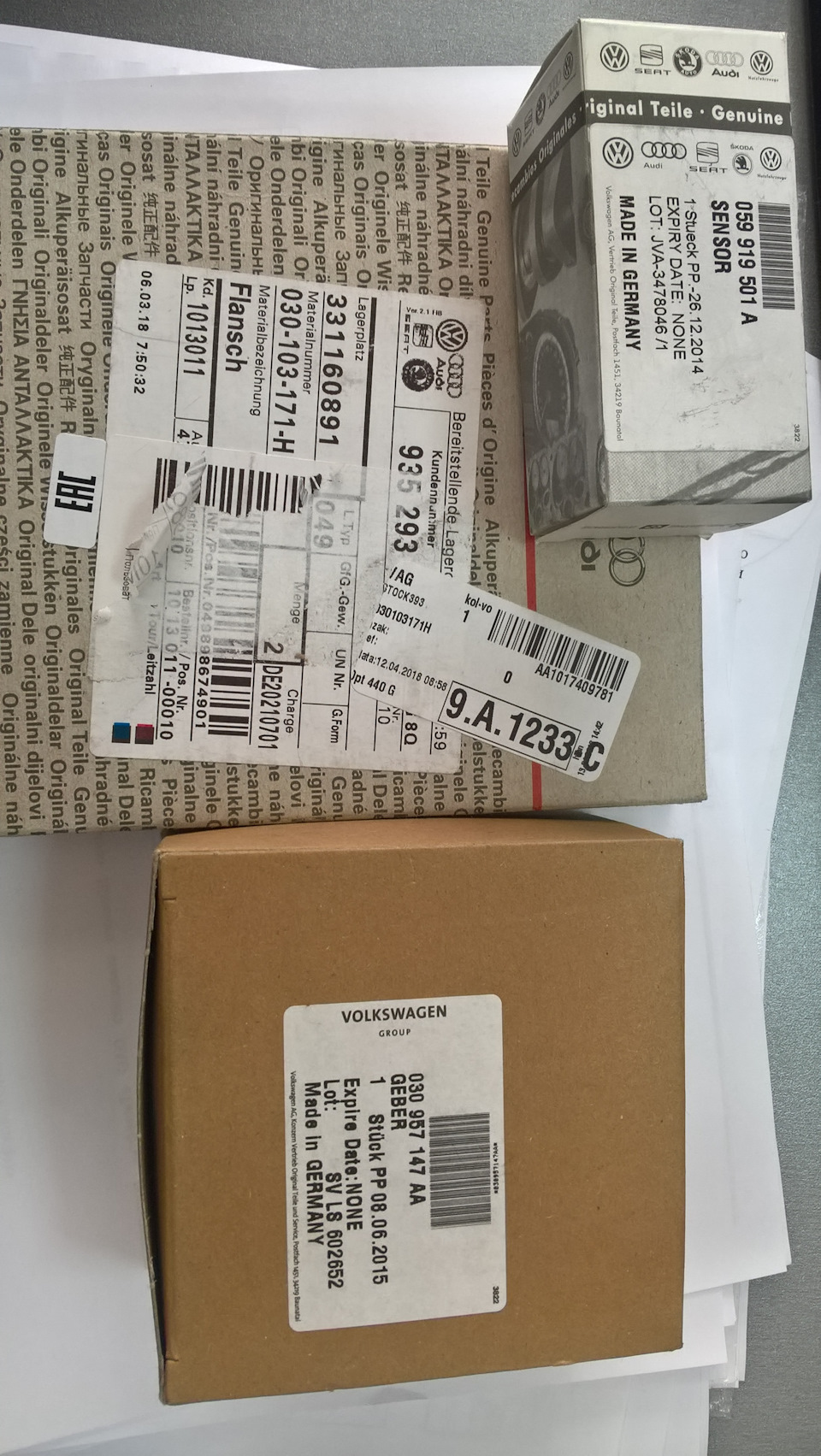 Сделано.Вопрос по заменяемости — Volkswagen Golf Mk4, 1,4 л, 2001 года ...