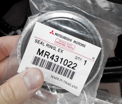 MR431022 Прокладка выхлопной Mitsubishi | Запчасти на DRIVE2