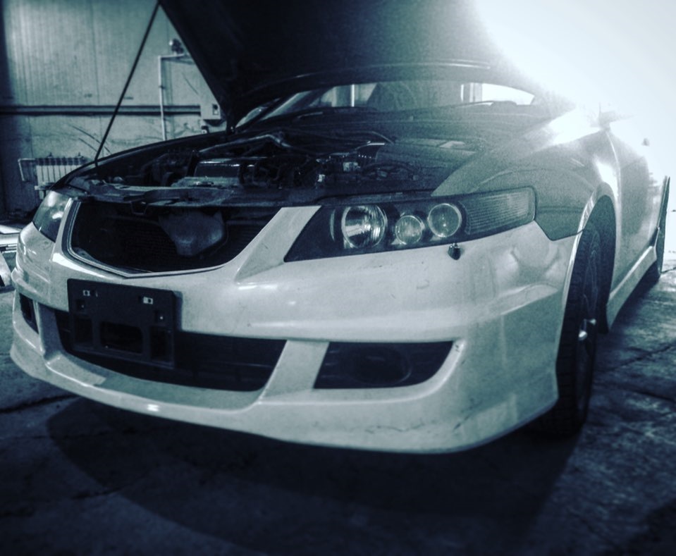 Тизер — Honda Accord Euro R (CL7), 2 л, 2003 года | стайлинг | DRIVE2