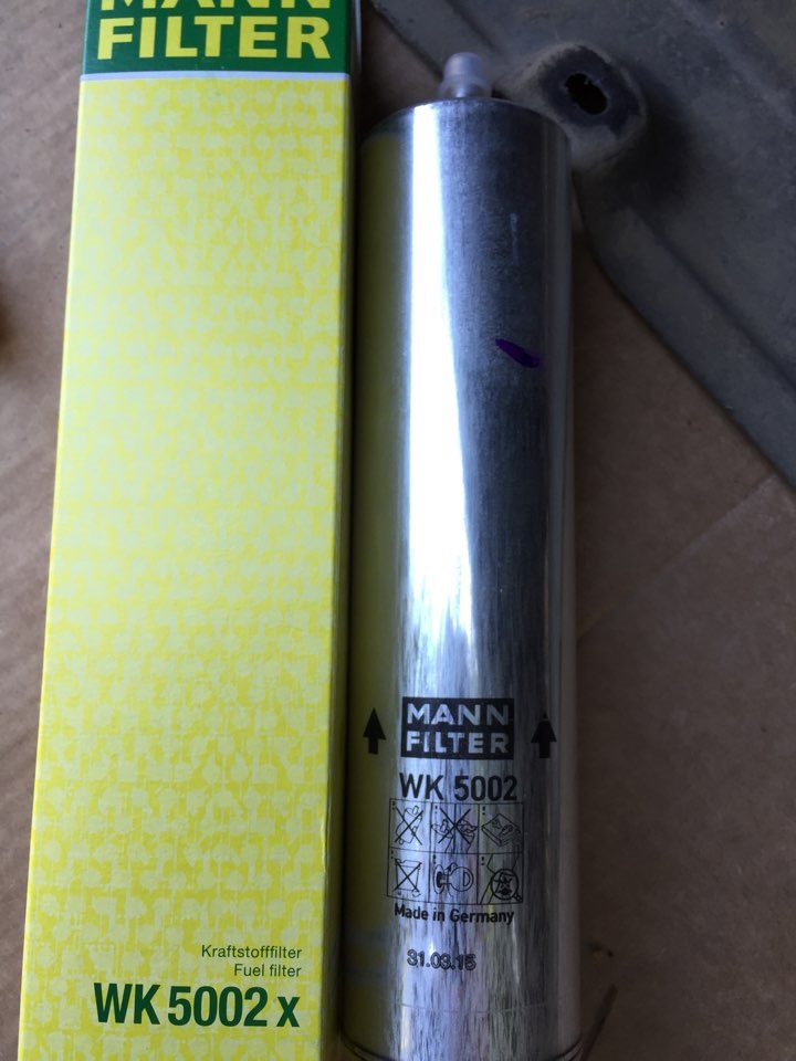 Замена топливного фильтра — BMW 5 series Touring (E61), 2 л, 2010 года ...