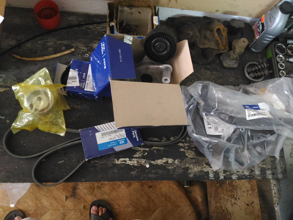 2528637100 Шкив коленвала KIA HYUNDAI | Запчасти на DRIVE2