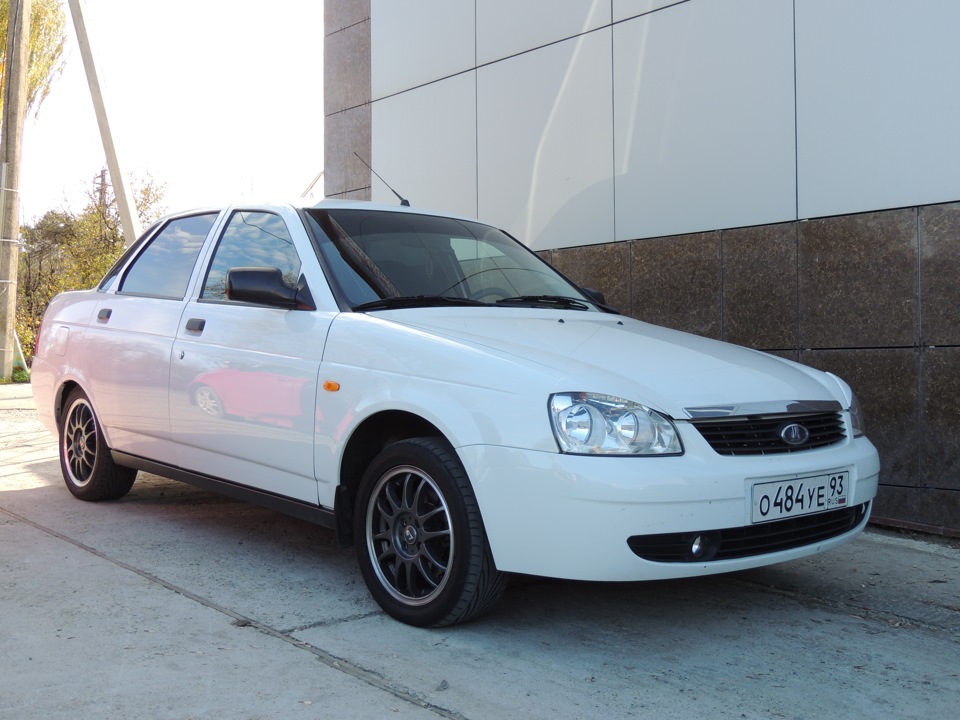 Опять смена тапочек на "кроссовки" — Lada Приора седан, 1,6 л, 2011 ...