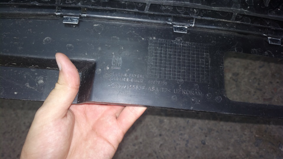 Артикул от решетки Шевролет — Daewoo Gentra, 1,5 л, 2015 года ...