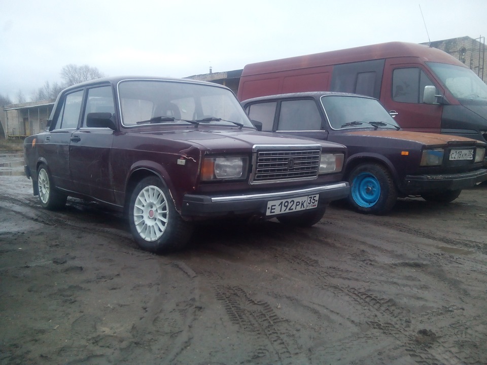 Две боевые. — Lada 2107, 1,5 л, 2004 года | встреча | DRIVE2