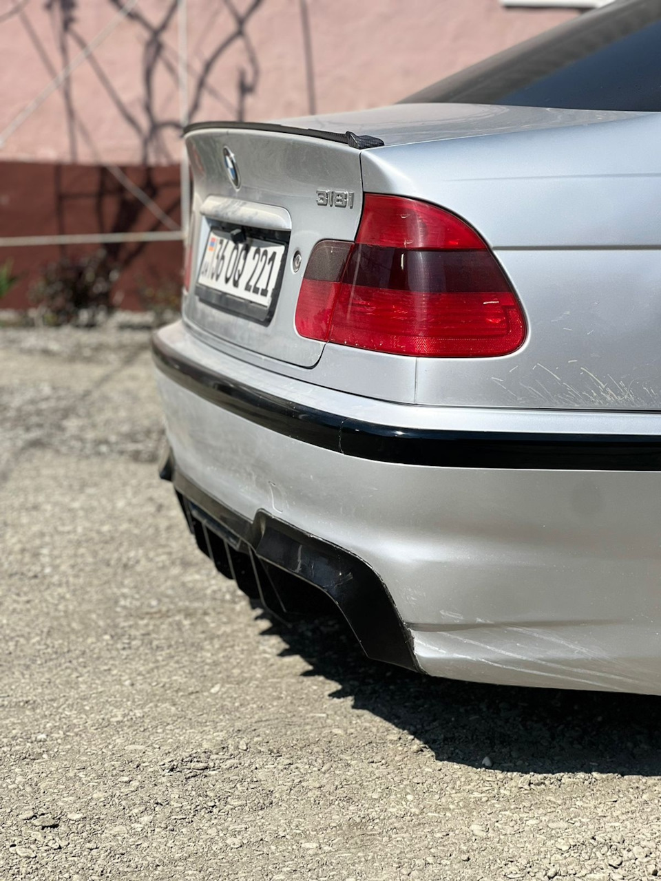 Диффузор от F10 на Бмв Е46 — BMW 3 series (E46), 2,5 л, 2003 года ...