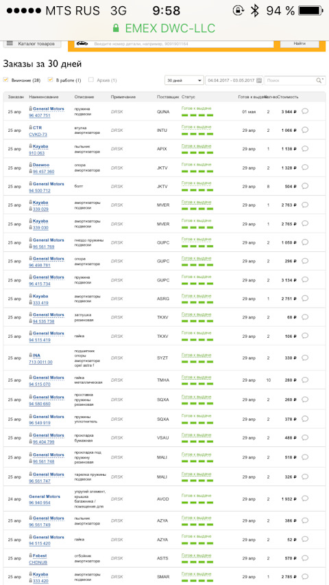 96561769 Подушка чашки амортизатора заднего низ GM | Запчасти на DRIVE2