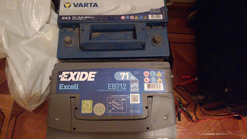 Купил EXIDE. — Ford Mondeo IV, 2 л, 2007 года | запчасти | DRIVE2