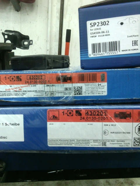 SP2302 Колодки тормозные передние SANGSIN | Запчасти на DRIVE2