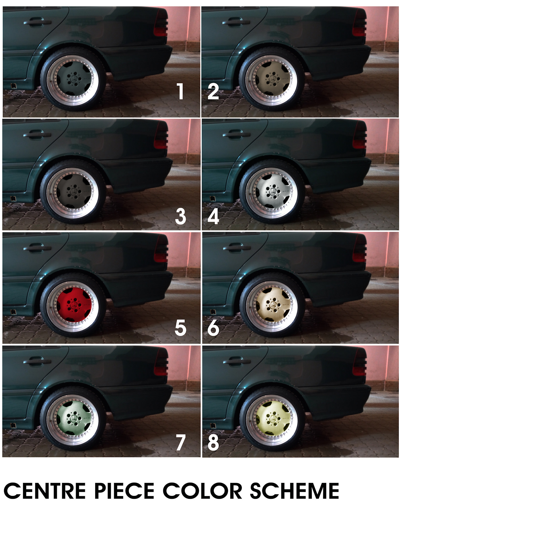 Opinion poll! which is the best color for these wheels — DRIVE2