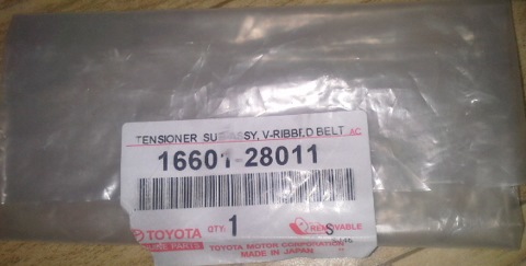 1660128011 Натяжитель ремня, клиновой зубча TOYOTA LEXUS | Запчасти на ...