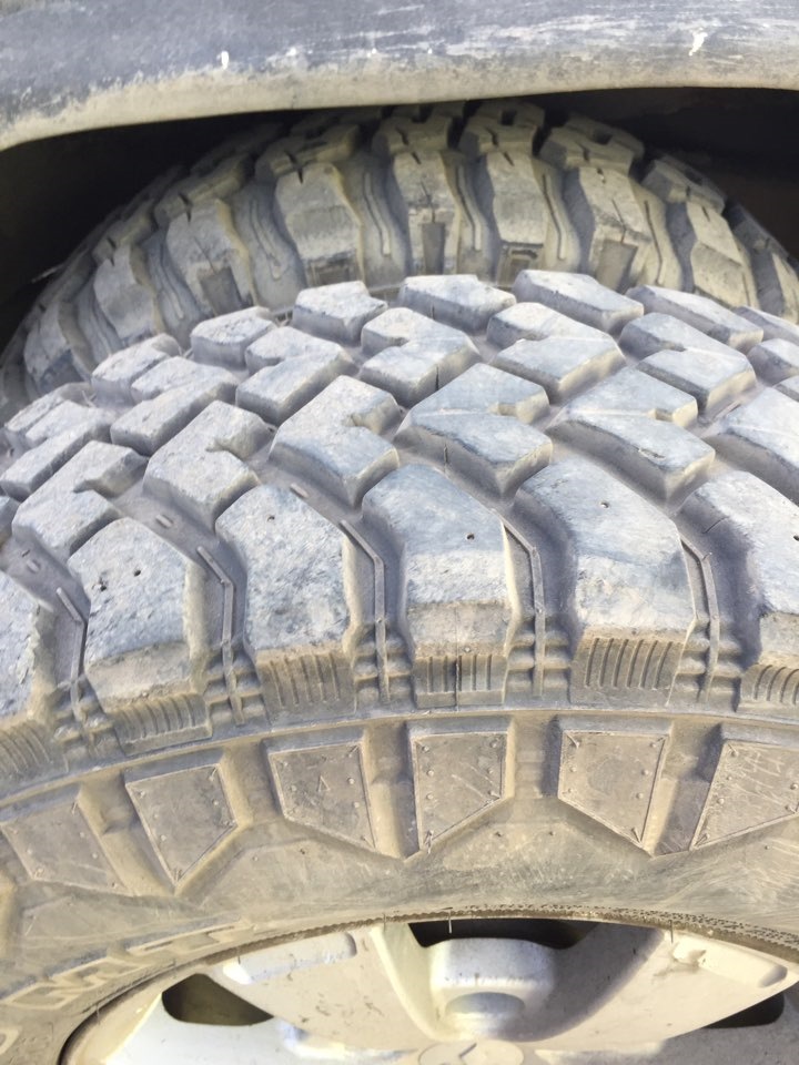 Меряемся колесиками. — Nissan Patrol (W160), 4 л, 1993 года | колёсные ...